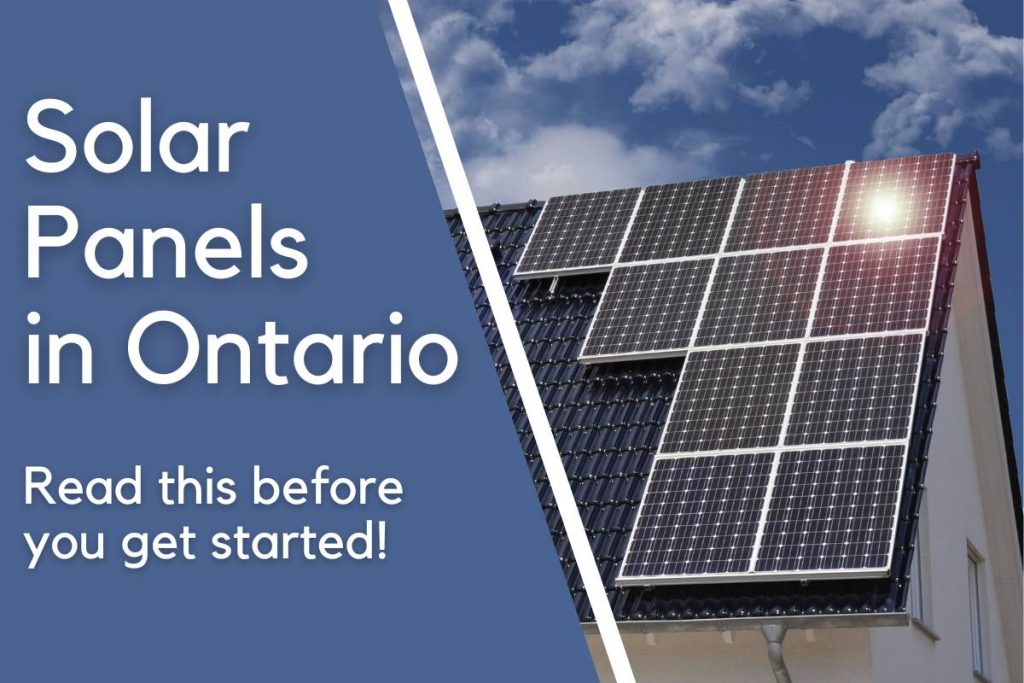 What to Know About Solar Panels Ontario - CANBIO