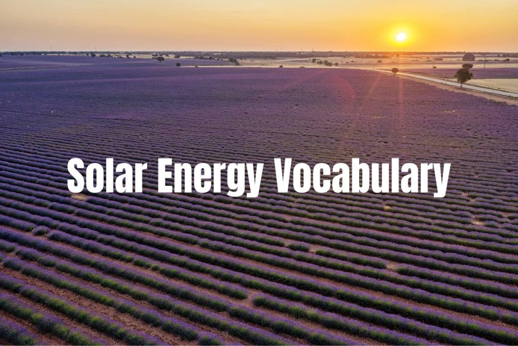 Solar Energy Vocabulary for Fun Word Games - CANBIO